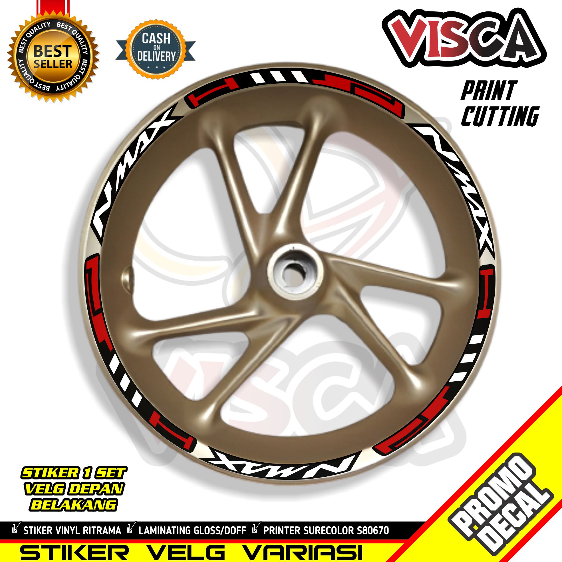 Stiker Velg List Velg Motor Stiker Velg NMAX | Lazada Indonesia
