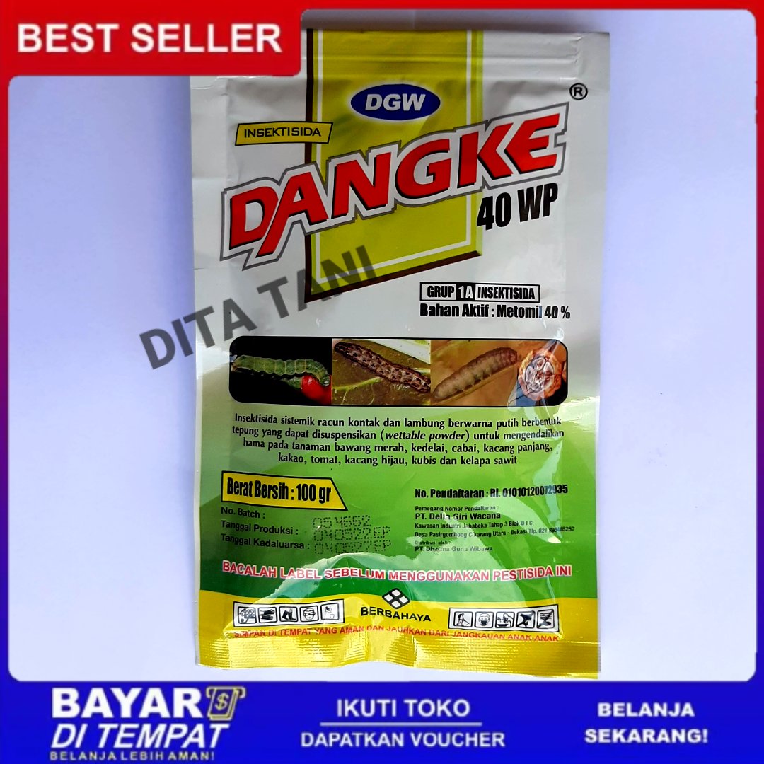 DANGKE 100 gram 100 gr Insektisida Ulat | Lazada Indonesia