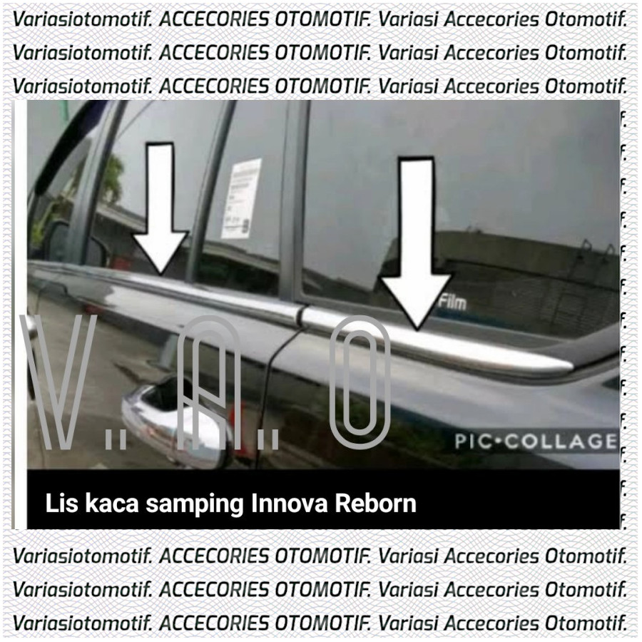 lis kaca samping innova reborn | Lazada Indonesia