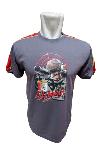 Kaos Kombinasi Logo PERBAKIN Abu | Lazada Indonesia