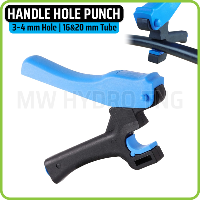 Handle Hole Punch 3-4 mm for PE Tube Drip Irrigation - Penebuk / Pelubang / Pembolong Selang PE ...