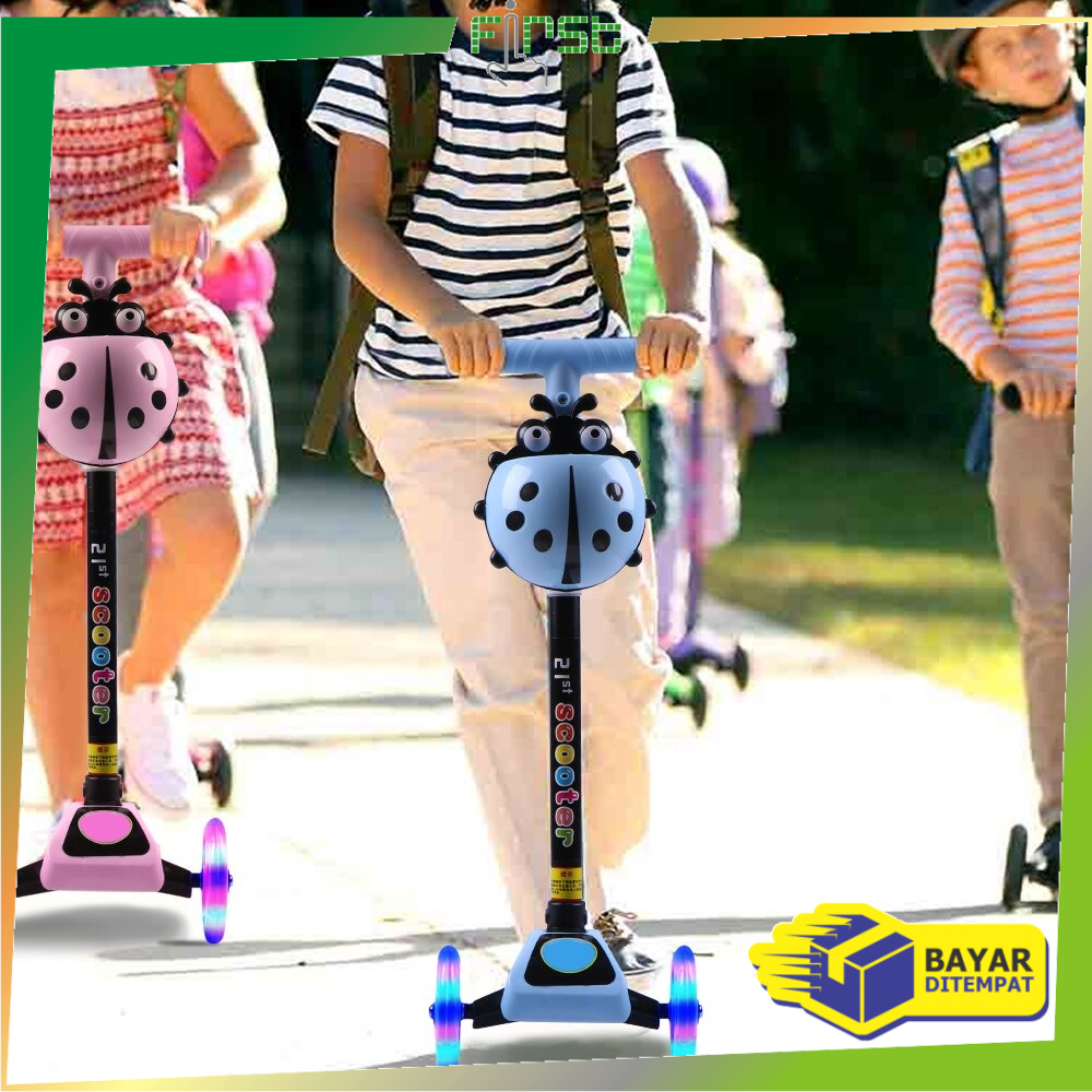 *COD* FH-M95 Mainan Otopet Scooter Anak Otoped Kumbang Skuter Anak Roda ...