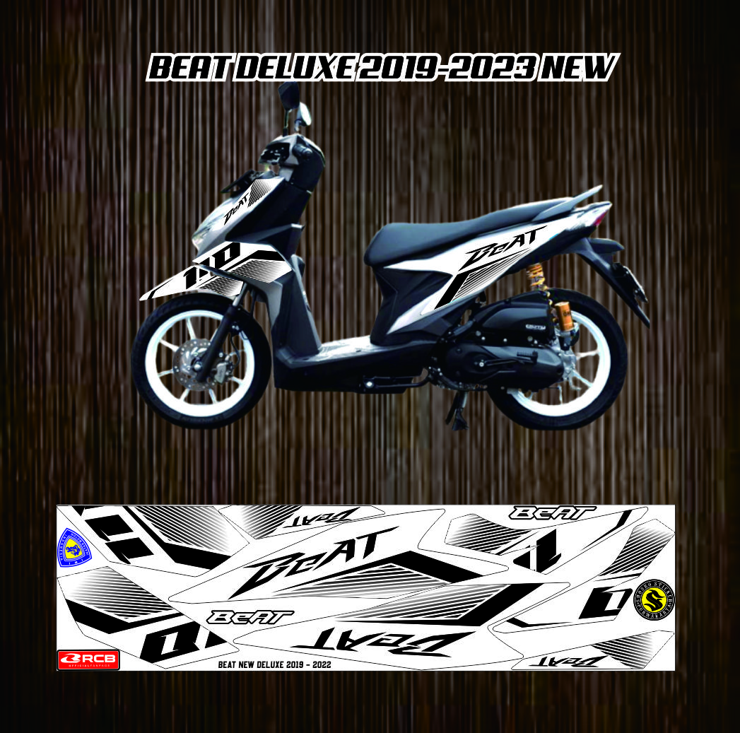 Stiker DELUXE 2019 2020 2023 STIKER BEAT IIS-CBS DELUXE NEW STRIPING ...