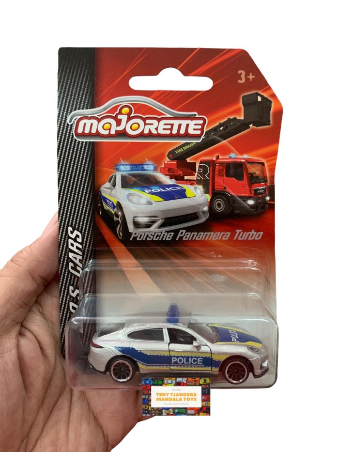 Majorette SOS Cars Porsche Panamera Turbo Police | Lazada Indonesia