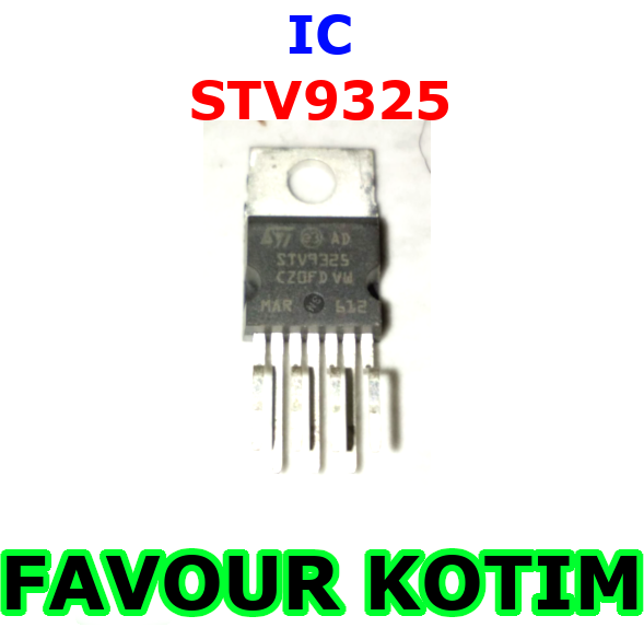 STV9325 VERTICAL DEFLECTION BOOSTER IC TO220-7 BD08 FVKOTIM | Lazada Indonesia