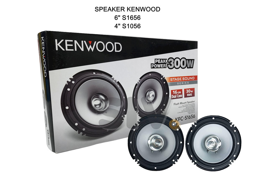 Speaker Kenwood KFC-S1656 6inch - Speaker Coaxial Kenwood - Speaker ...