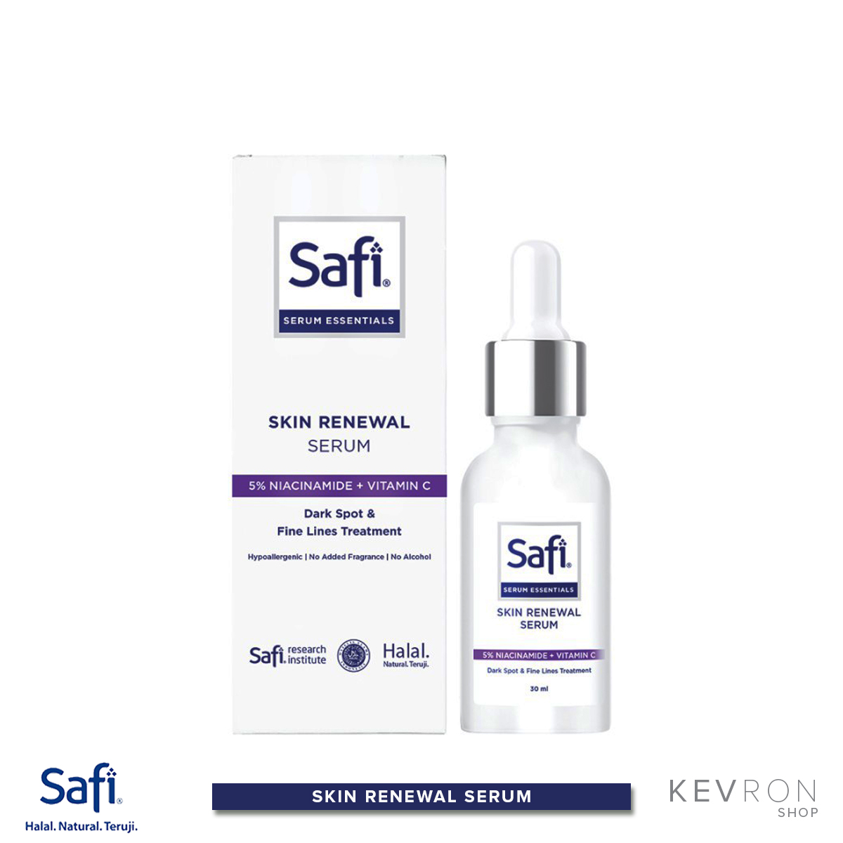 Safi Serum Essentials Skin Renewal Serum Niacinamide Vitamin C 30ml ...