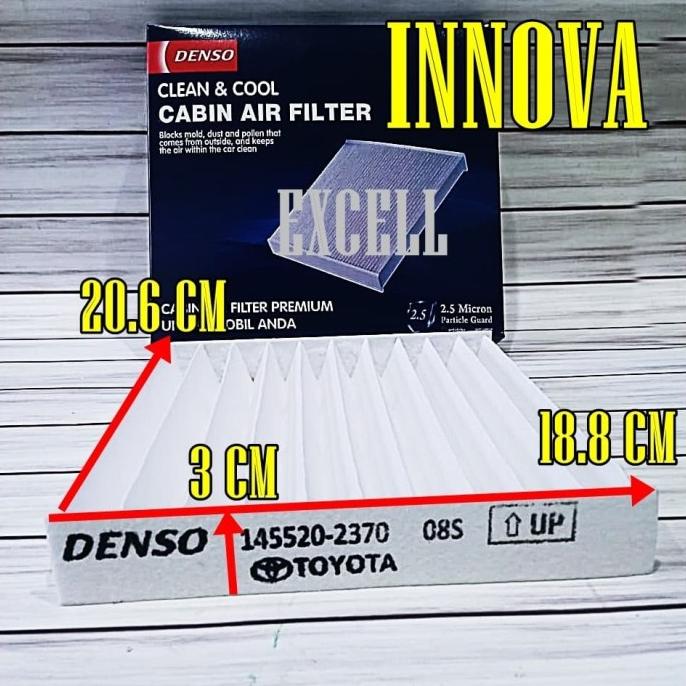Filter Kabin Cabin Udara Blower Toyota Innova Yaris Fortuner Denso ...