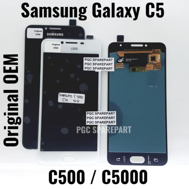 Original OEM LCD Touchscreen Fullset Samsung Galaxy C5 - C500 - C5000 ...