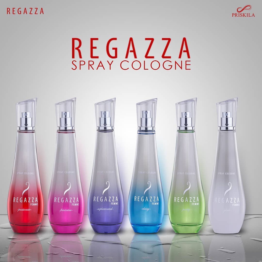 REGAZZA Parfum Spray cologne 100ml & 50ml | Lazada Indonesia