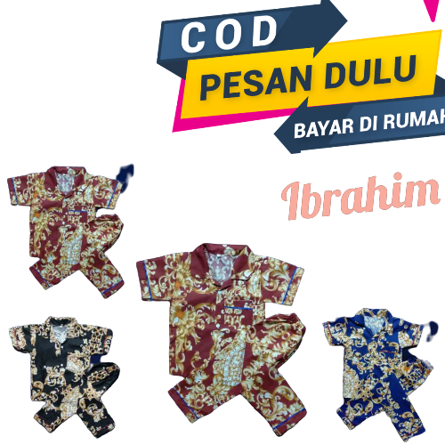 Baju Sultan Anak Piyama Sultan Anak cowo Piyama Sultan Anak Cewe Baju ...
