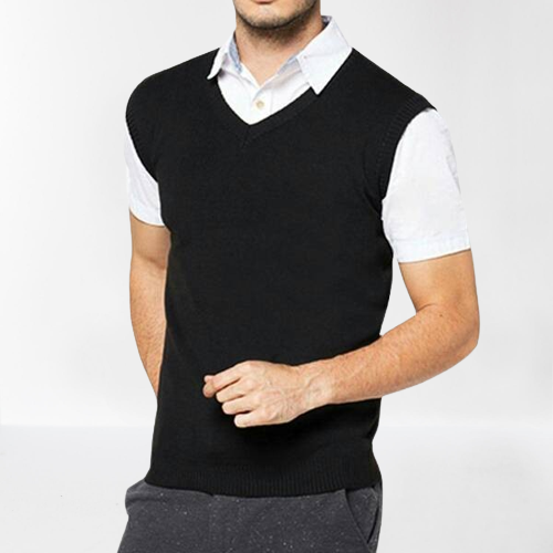 Rompi Rajut Pria Dewasa Vest Unisex Polos Vest Sweater Rajut Terbaru ...