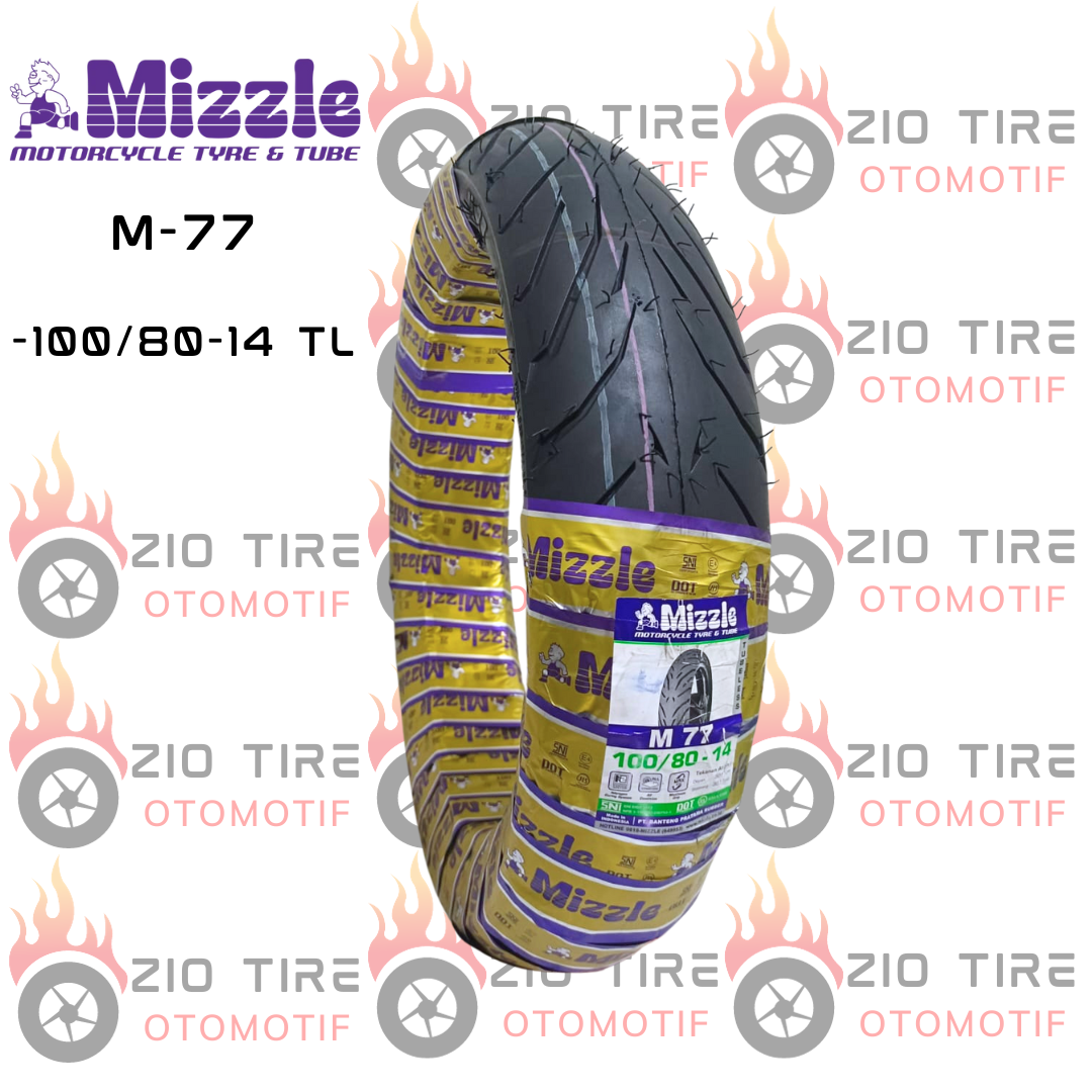 BAN LUAR RING 14 TUBELESS MIZZLE M77 BERBAGAI UKURAN | Lazada Indonesia