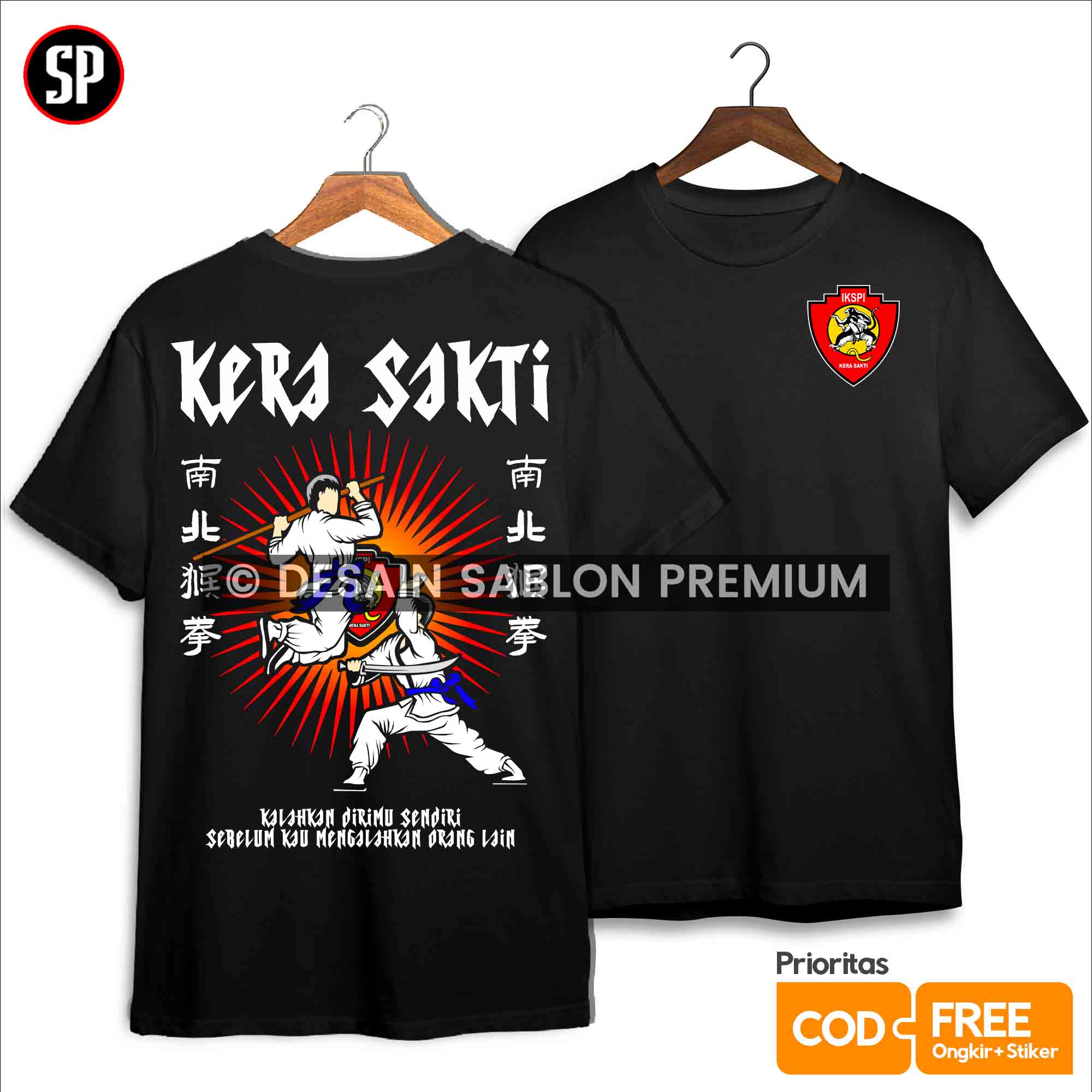 Kaos IKSPI KERA SAKTI Terbaru Free Stiker / Sablon Plastisol Distro PASKER LIAR 1980 | Lazada ...