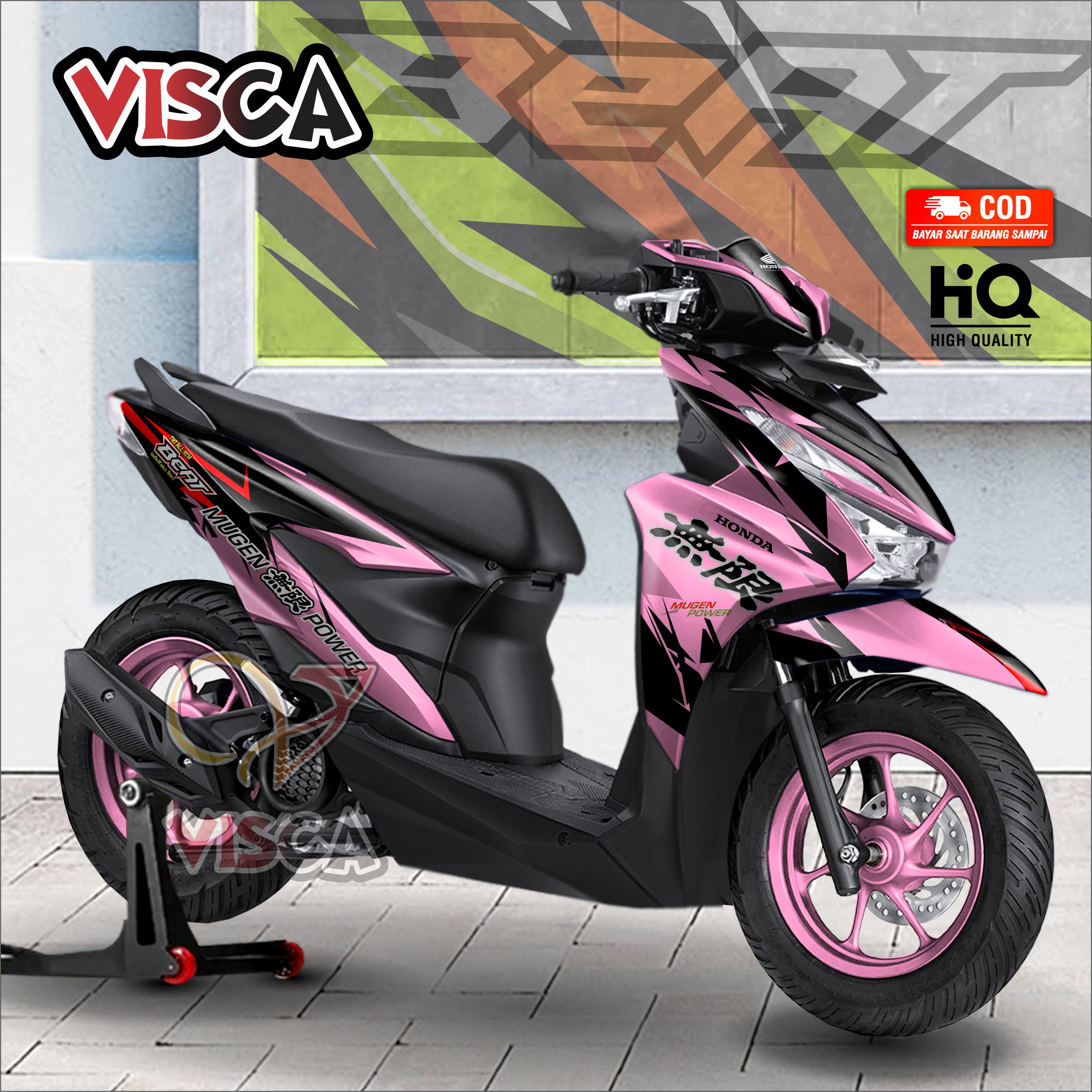 Stiker Motor All New Beat 2024 Full Body Stiker Beat Street 2024 ...