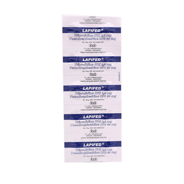 Obat Sirup Lapifed All Varian 100 mL & 60 mL & Strip / 10 tablet - obat ...