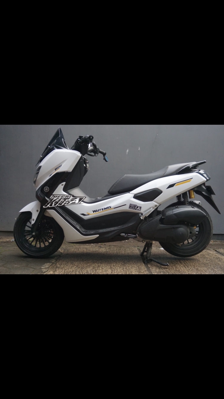 Decal nmax old keren full body putih emas white gold | Lazada Indonesia