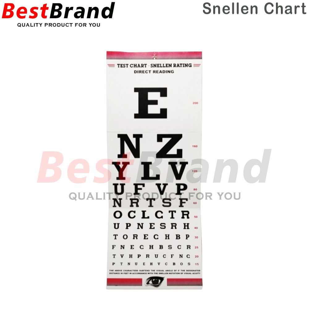 Snellen Chart Poster Tes Mata Rabun Minus Plus | Lazada Indonesia