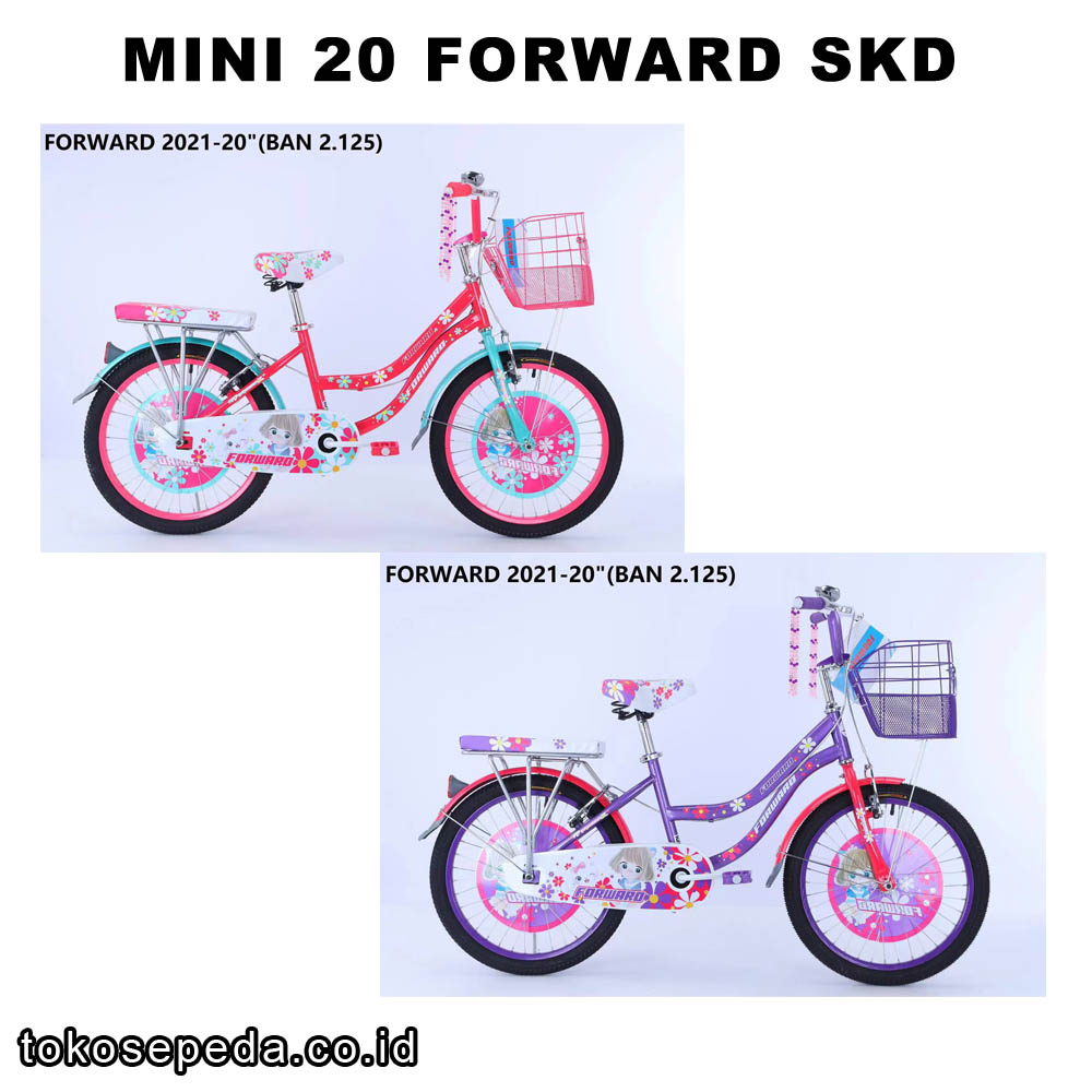 Sepeda Mini 20 Inch Forward SKD 2021 | Lazada Indonesia