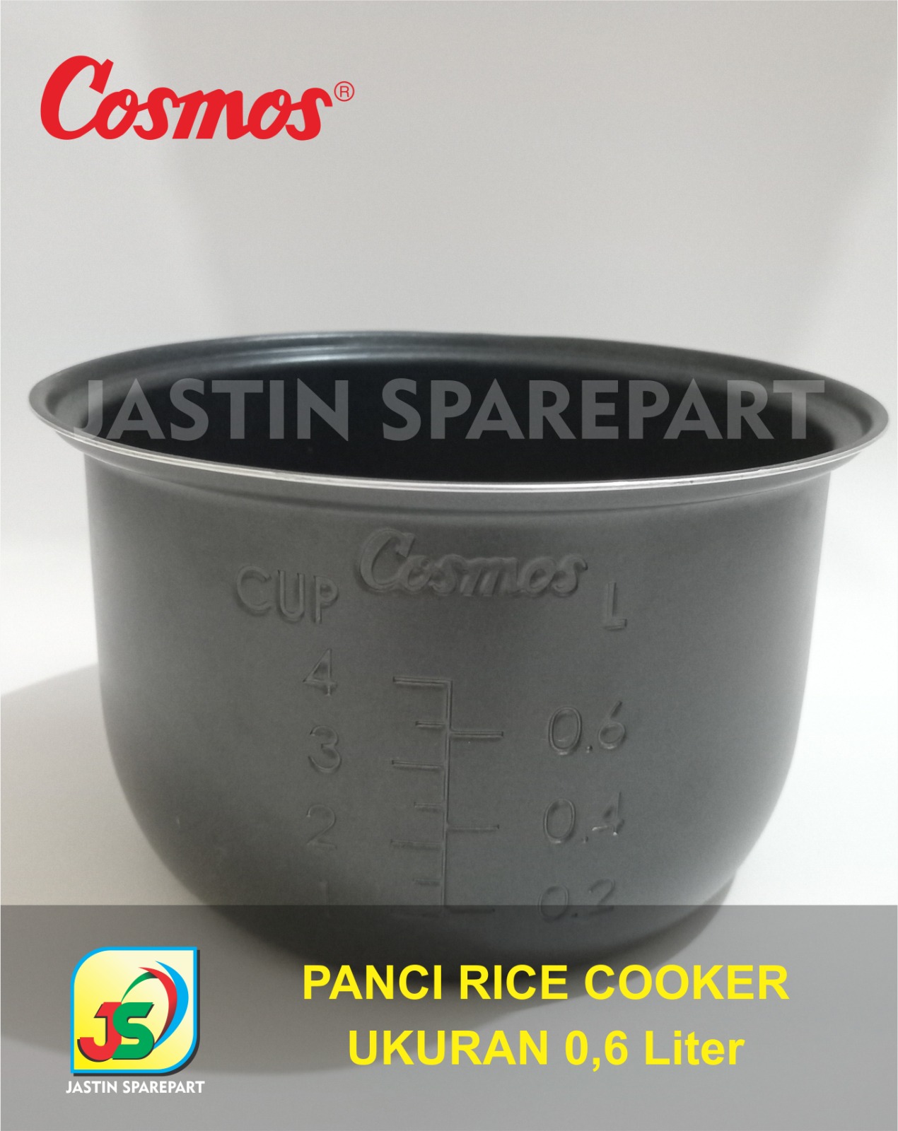PANCI TEFLON INNER POT 0.6 LITER COSMOS TIPE CRJ-101N ORIGINAL | Lazada ...