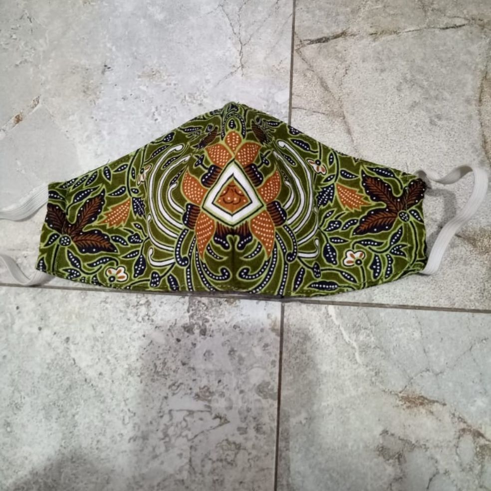 masker batik Persit tanpa logo | Lazada Indonesia