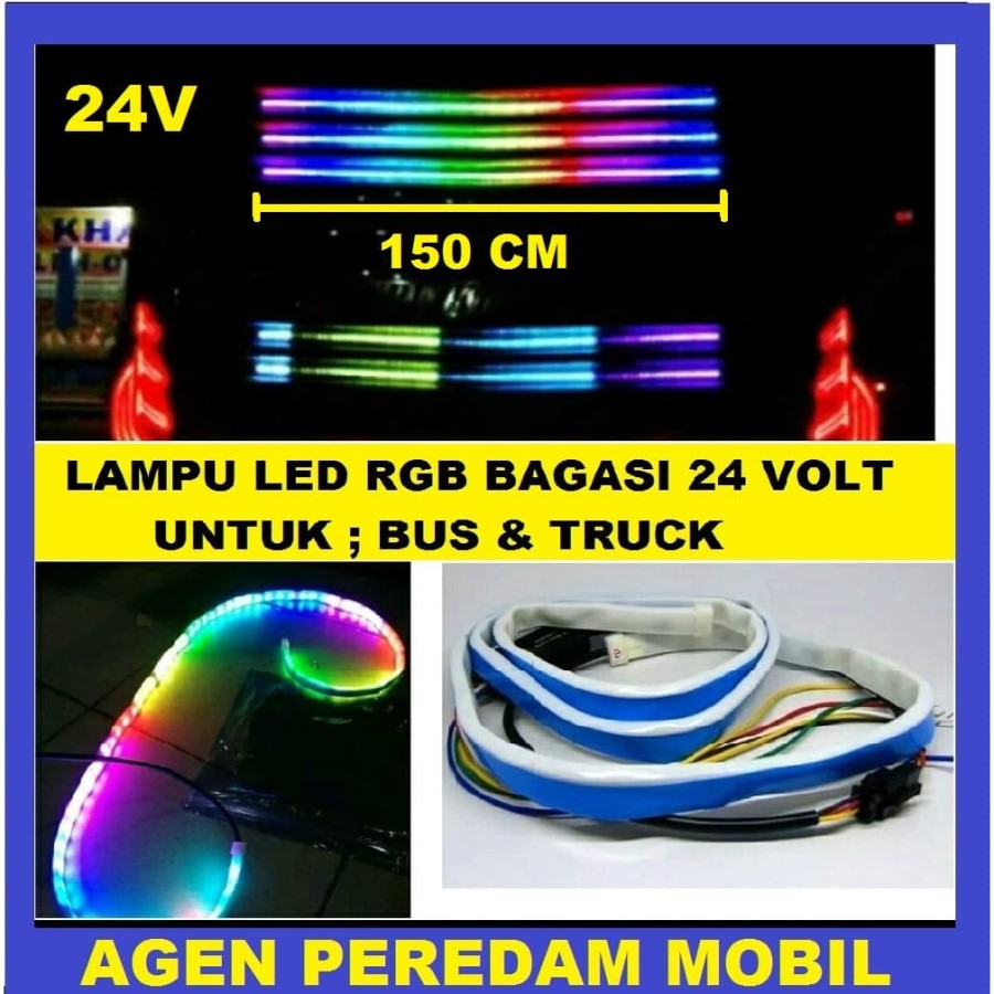 Lampu Led RGB Bus / Truck 24 Volt Panjang 120cm | Lazada Indonesia
