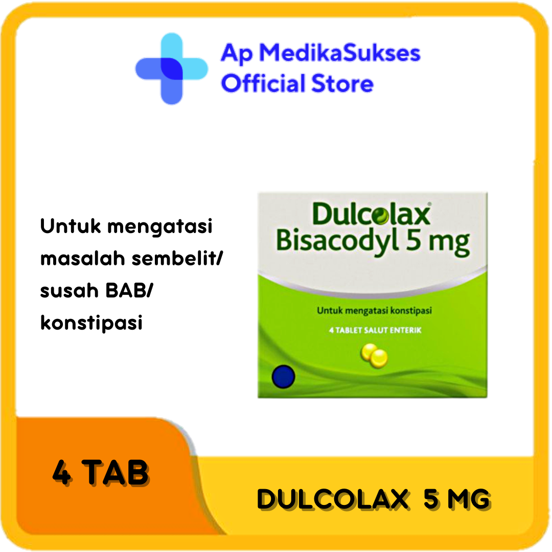 Dulcolax 5 mg 4 Tablet | Lazada Indonesia
