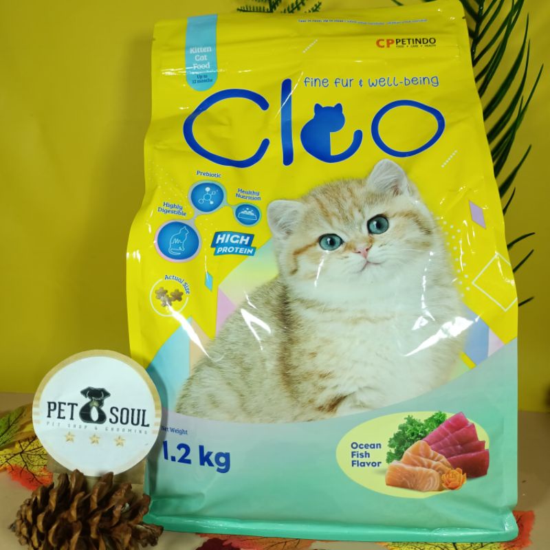 Cleo Kitten Ocean Fish 1,2kg Cleo Kitten 1,2kg Freshpack | Lazada Indonesia