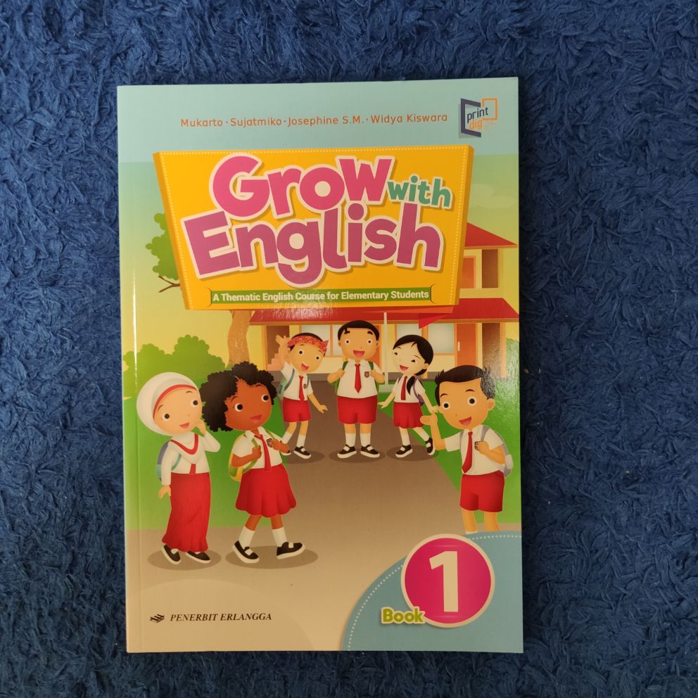Buku Grow with English Kelas 1 SD/MI | Lazada Indonesia