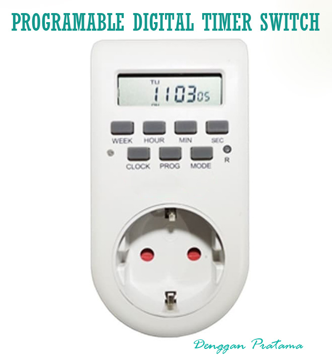 Stop Kontak Timer Digital / Programable Timer Switch Steker | Lazada ...