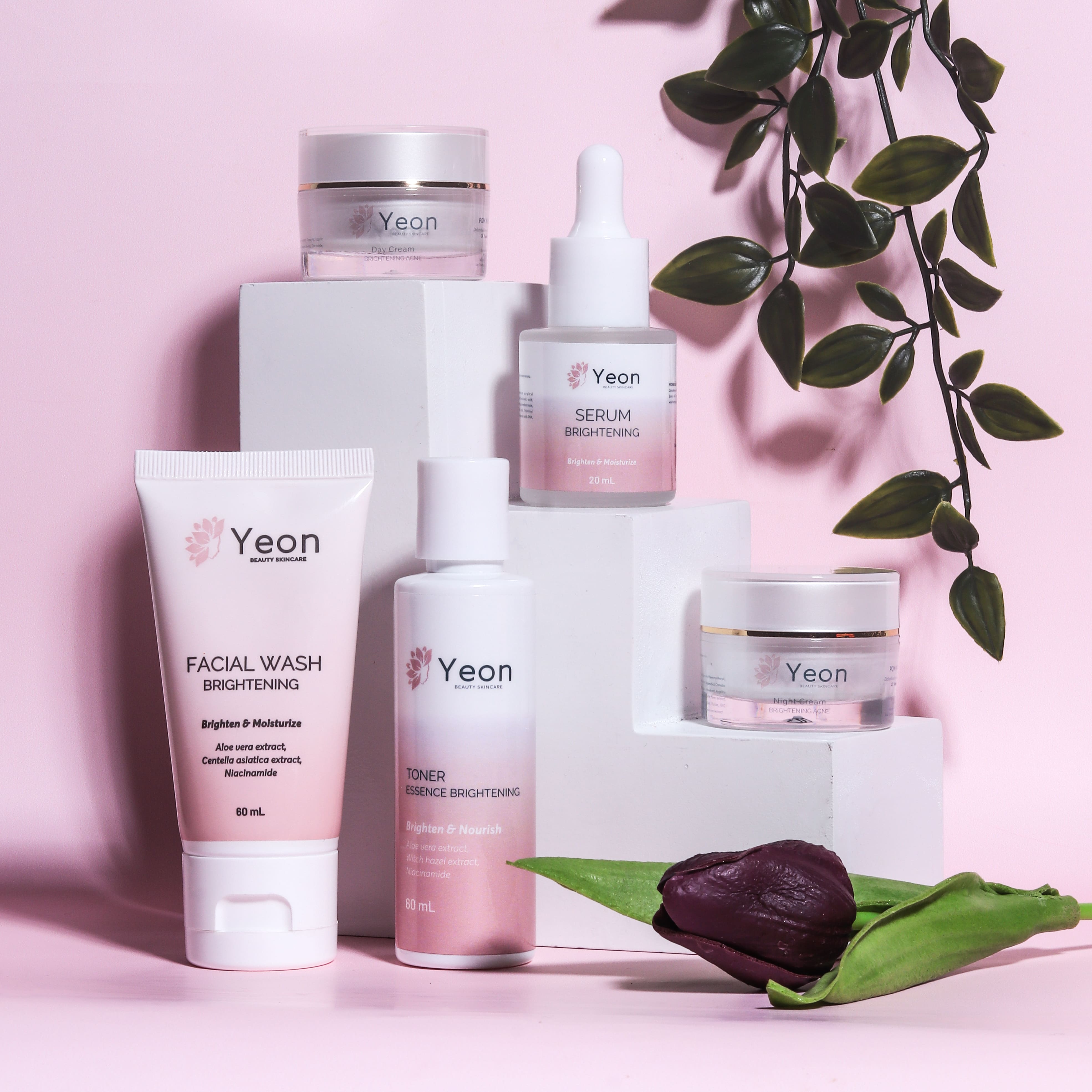 Yeon Beauty brightening anti aging package | Lazada Indonesia