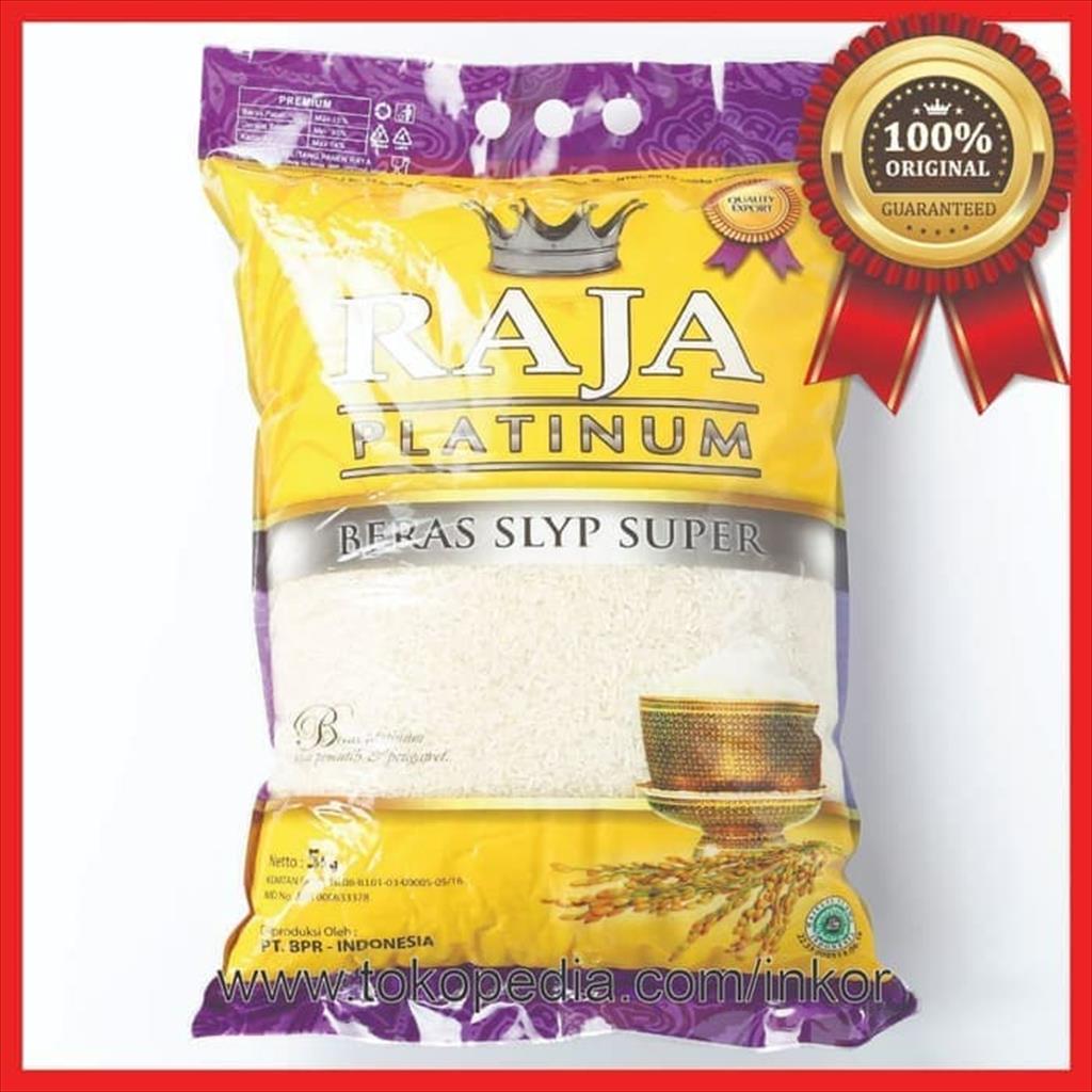 Beras Raja Platinum Slyp Super 5kg | Lazada Indonesia