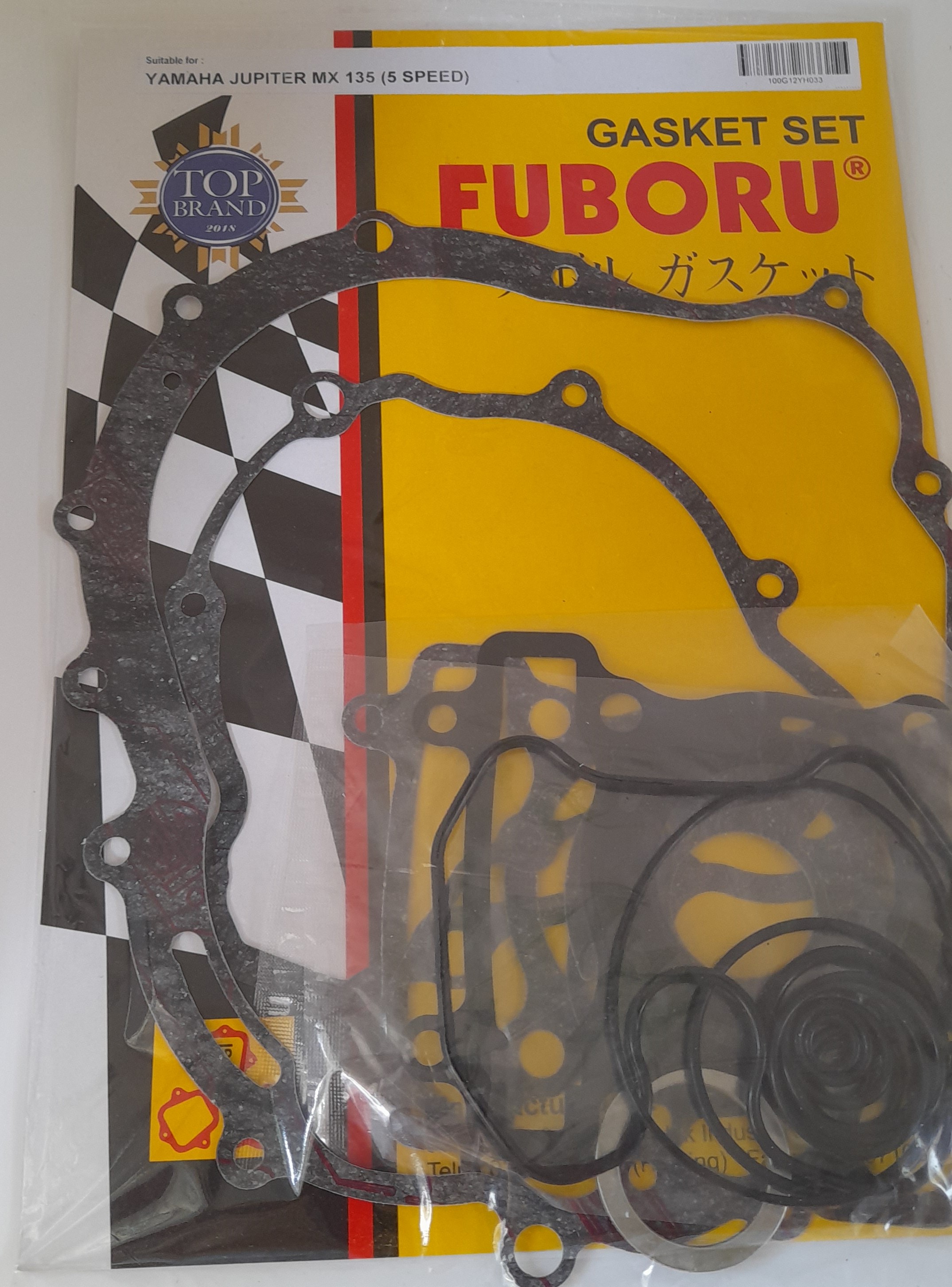 PAKING YAMAHA JUPITER MX 135 GASKET FULL SET FUBORU ORIGINAL | Lazada Indonesia