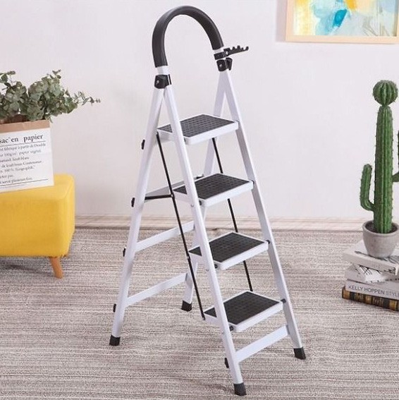 Tangga Lipat Besi 4 Step Estetik Aesthetic Ladder Tangga Step Lebar ...