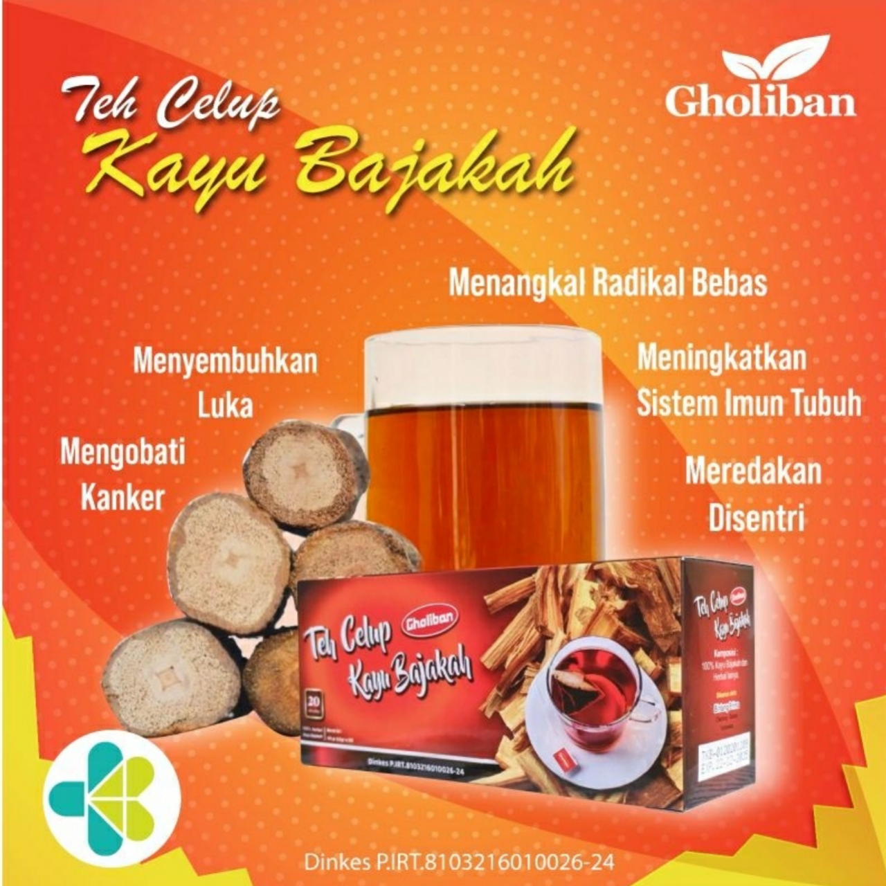 teh celup bajakah asli teh celup bajakah kalimantan | Lazada Indonesia