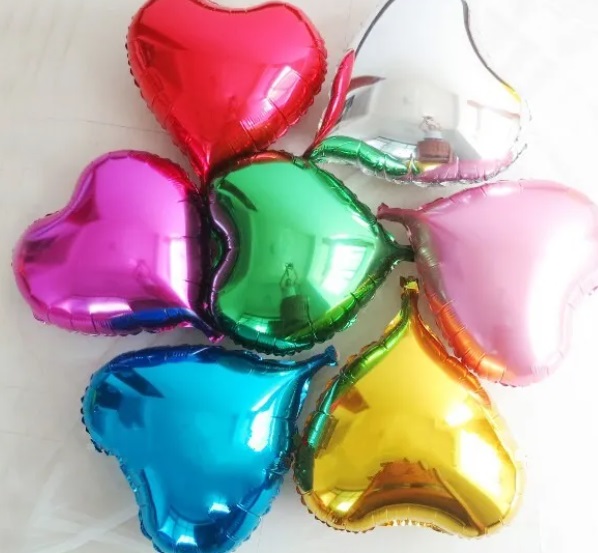 Balon Foil Love Hati Mini / Balon Ultah / Balon Mini / Balon HBD ...