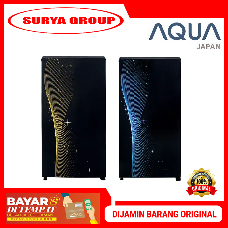Kulkas AQUA JAPAN AQR-D185 MSG/MSB Lemari Es 1 Pintu - KHUSUS CIKARANG, BEKASI DAN SEKITARNYA ...