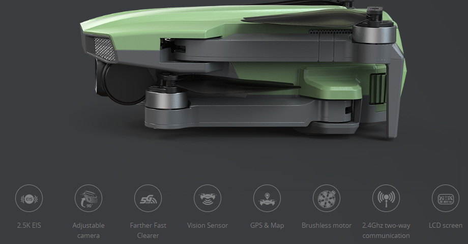 MJX Bugs 19 B19 2.5K EIS GPS With 5G GPS WiFi Camera Mini drone ...