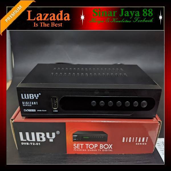 Luby Set Top Box DVBT2/C Receiver TV STB Digital DVB T2-02 | Lazada Indonesia