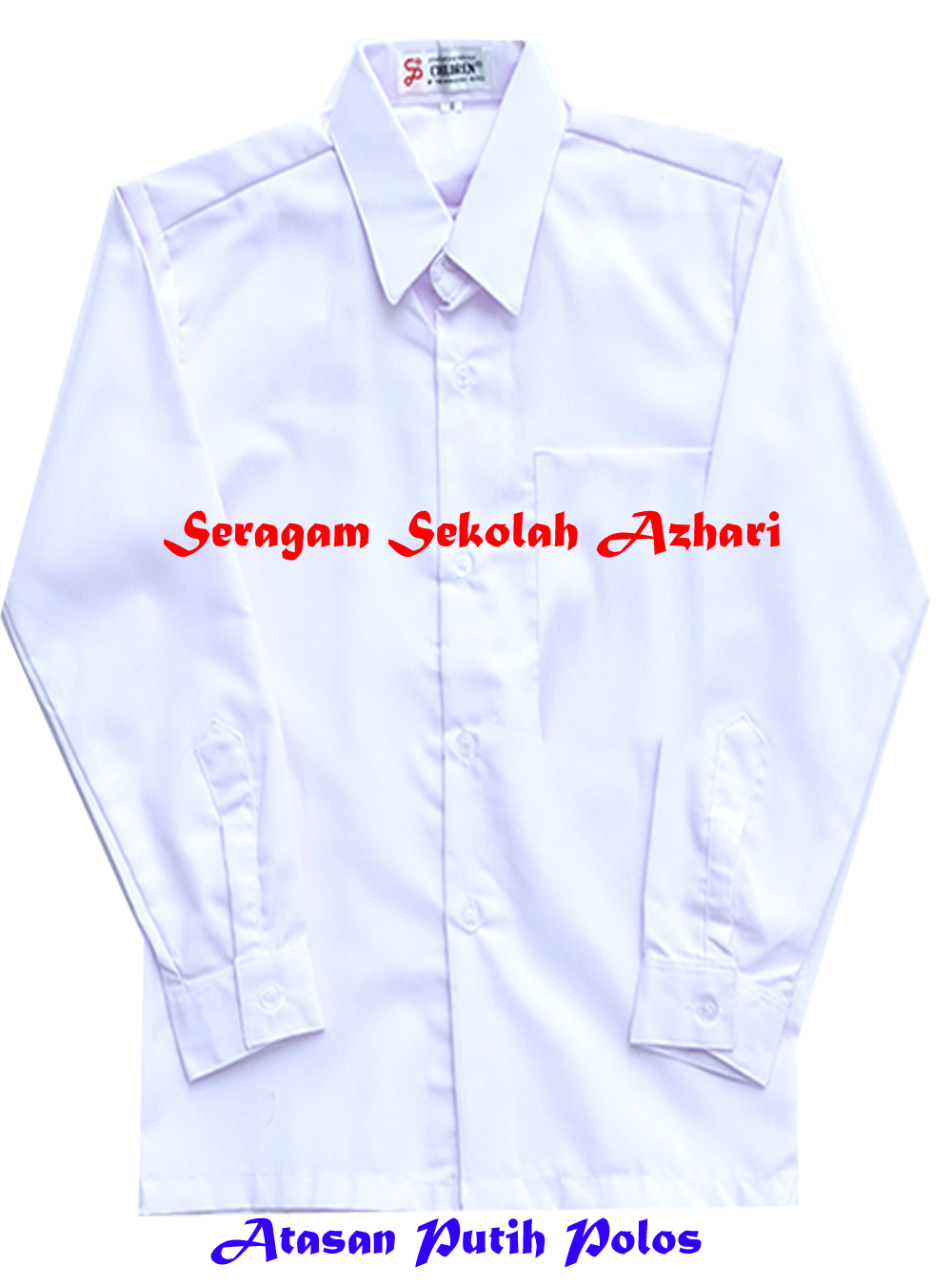 Baju Sekolah SMA Lengan Panjang-Baju Seragam Sekolah SMA Panjang ...