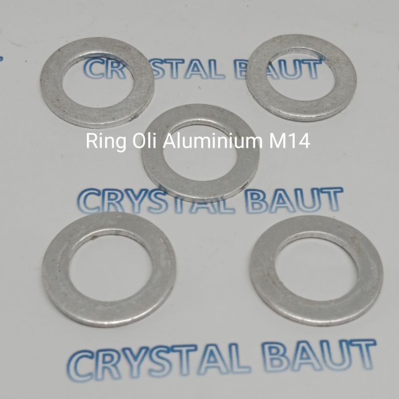 Ring Oli Aluminium M14 atau Buat Baut Kunci 19 | Lazada Indonesia