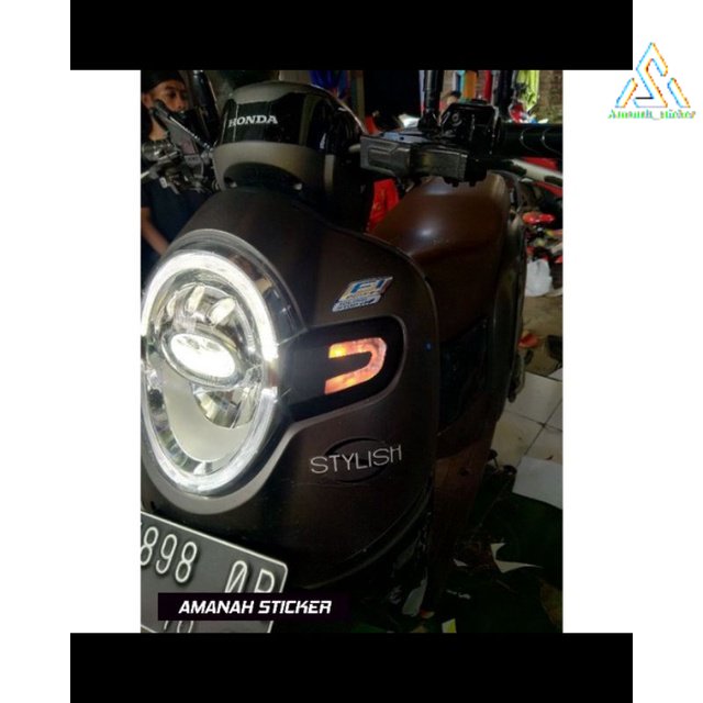 STIKER SEIN SCOOPY 2017-2020/STIKER RETING SCOOPY VARIASI / Stiker ...