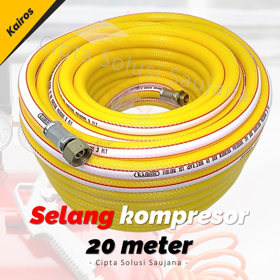 KAIROS SELANG ANGIN KOMPRESOR TEKANAN TINGGI 20 M HIGH PRESSURE POWER ...