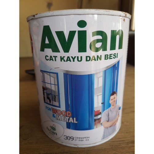 CAT AVIAN 0.95 LITER / 1 LITER - cat pelapis kayu dan besi tahan lama ...