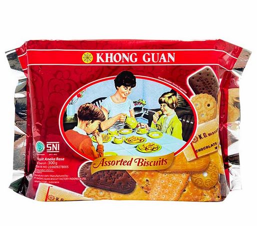 Roti Biskuit KHONG GUAN Assorted Biscuit 300gr | Lazada Indonesia
