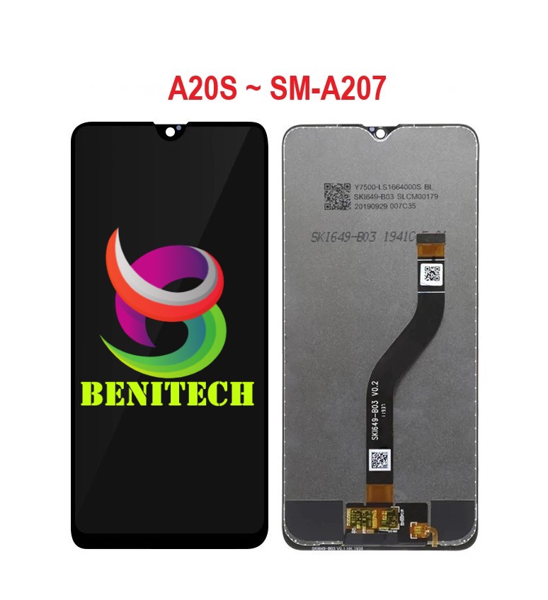 LCD SAMSUNG GALAXY A20S / A207 / A207F FULLSET + TOUCHSCREEN ~ BISA ...