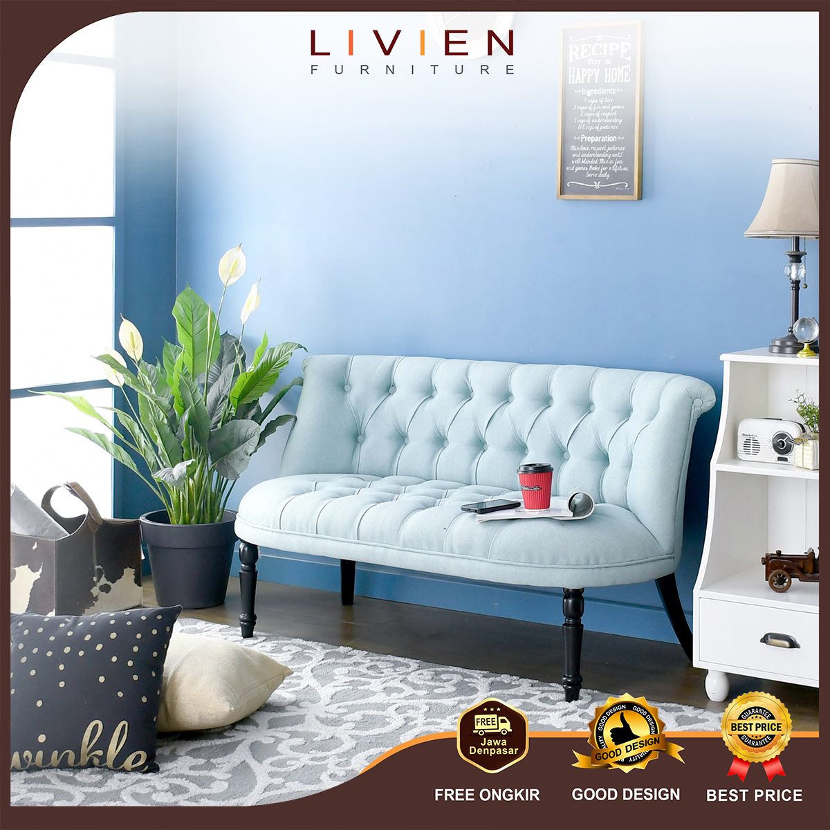 Sofa Minimalis Sofa Ruang Tamu Sofa Retro Sofa Modern Terbaru Sofa ...