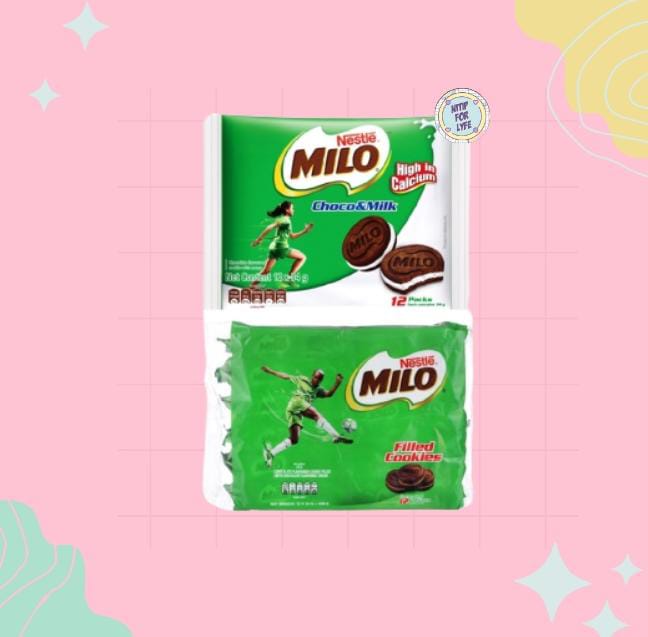 MILO COOKIES - CHOCO MILK Biskuit Milo ISI 4 | Lazada Indonesia
