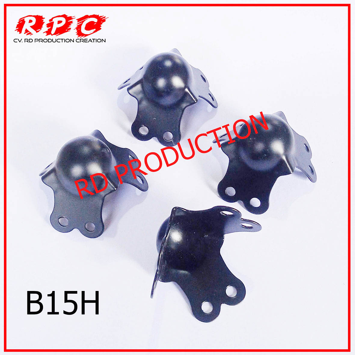 CORNER Box B15H HARD CASE siku bulat corner koper hitam | Lazada Indonesia