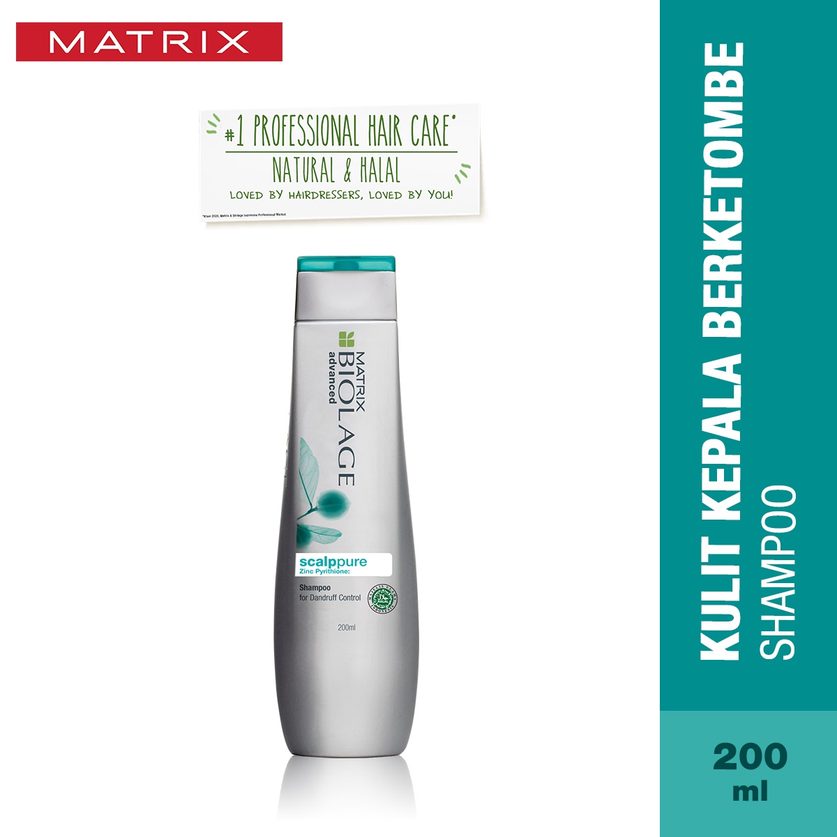 Matrix Biolage Scalppure Anti Dandruff Shampoo 200ml | Lazada Indonesia